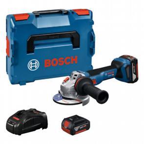 Bosch Professional Akumulatorska ugaona brusilica GWS 18V-11 S 125mm 2x5.0Ah + GAL 1880 in L-Boxx 06019N4002ID: EK000806141