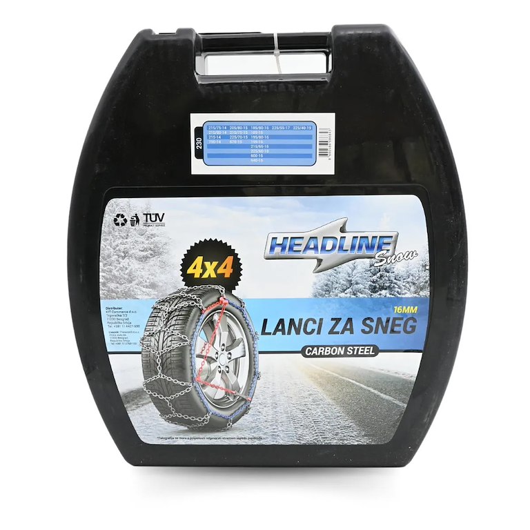 LANCI ZA SNEG GT 230 4WD 4X4 ( 222087 16106 9867 ) HEADLINE