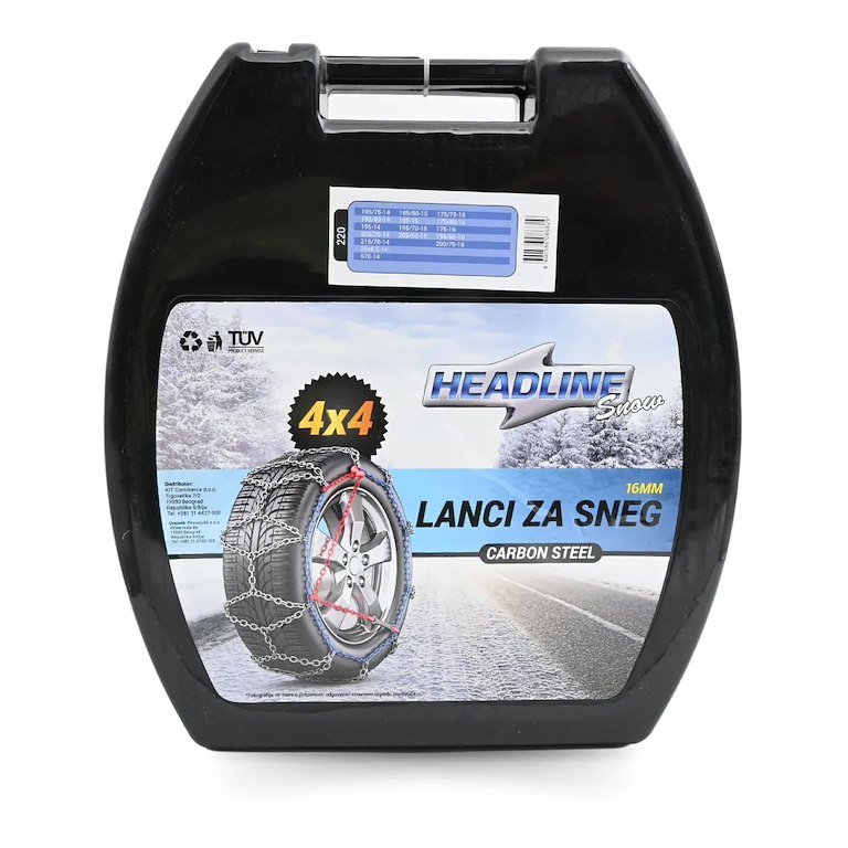 LANCI ZA SNEG GT 240 4WD 4X4 ( KB400 16107 ) HEADLINE