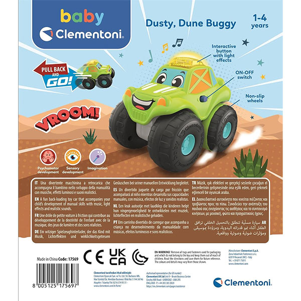 Clementoni Baby Dusty - Dune Buggy CL17569