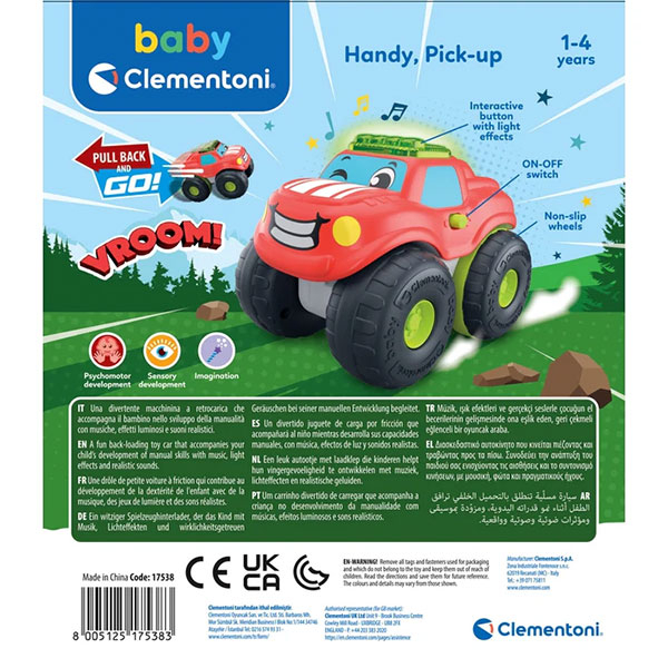 Clementoni Baby Handy - Pick Up CL17538