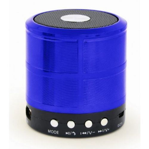 SPK-BT-08-B Gembird Portable Bluetooth speaker +handsfree 3W, FM, microSD, AUX, blue FO