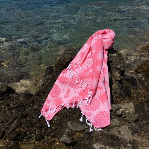 Ananas - Pink Pink Fouta (Plažni Peškir)