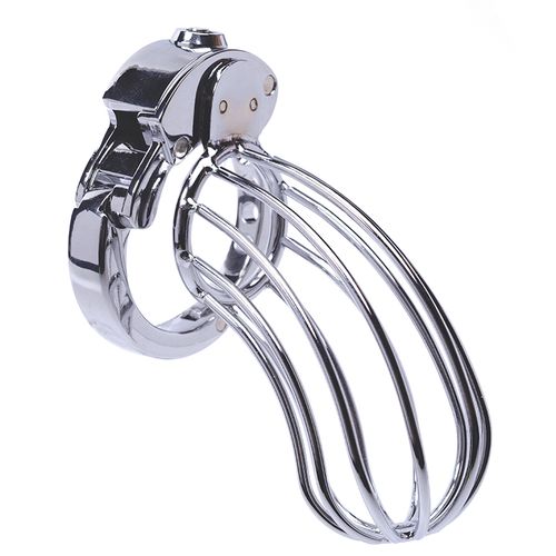 Stainless steel cock cage 2 Kavez za penis Advanced Locking Mechanism