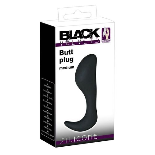 Silikonski Masažer Prostate Butt plug medium