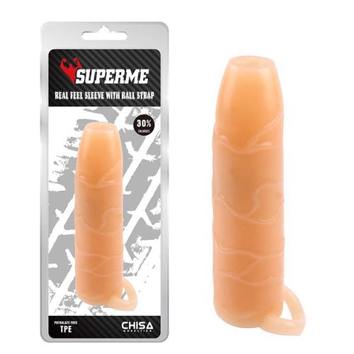Navlaka za penis sa otvorom Real Feel Sleeve