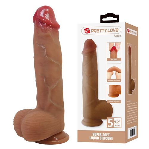 Silikonski Dildo 23cm Orton
