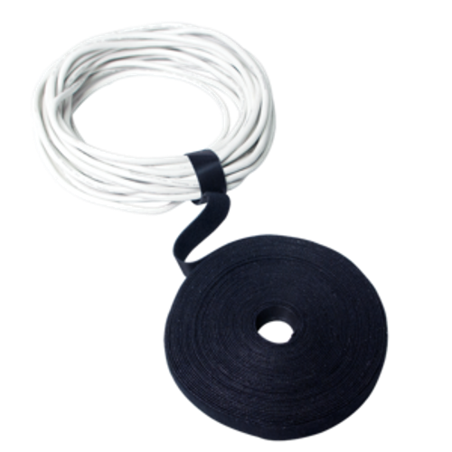 Logilink čičak traka, 4m, 16mm, crna