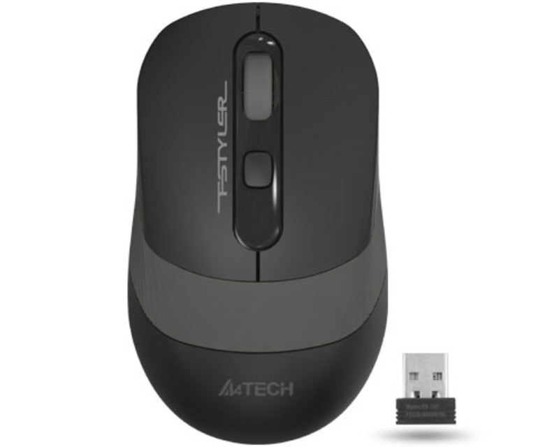 A4 TECH - FG10 FSTYLER Wireless USB sivi miš