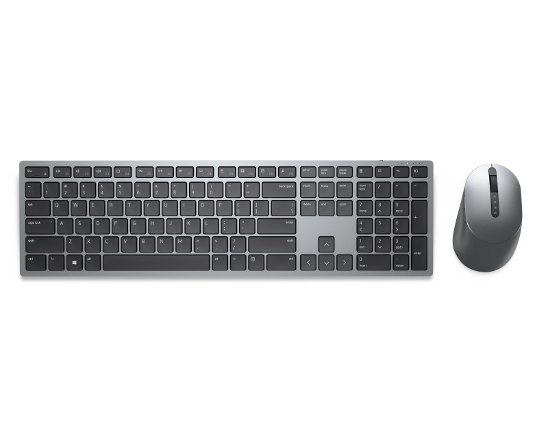 DELL - KM7321W Pro Plus Wireless Multi-device US tastatura + miš siva