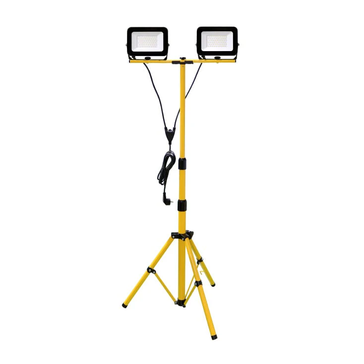 Prenosni LED reflektor (par na stalku) — 50W, 6500K, IP44
