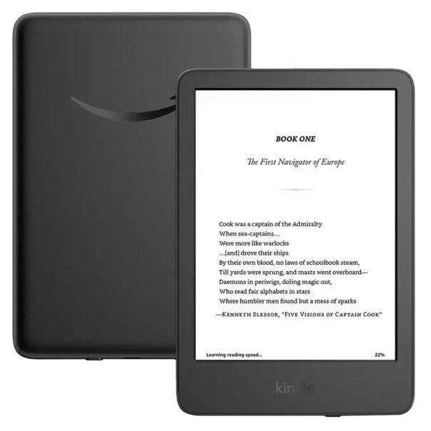 AMAZON Kindle e-book reader 6" 300ppi/16GB/USB-C/Wi-Fi/BT/Black/2024/B0CNV9F72