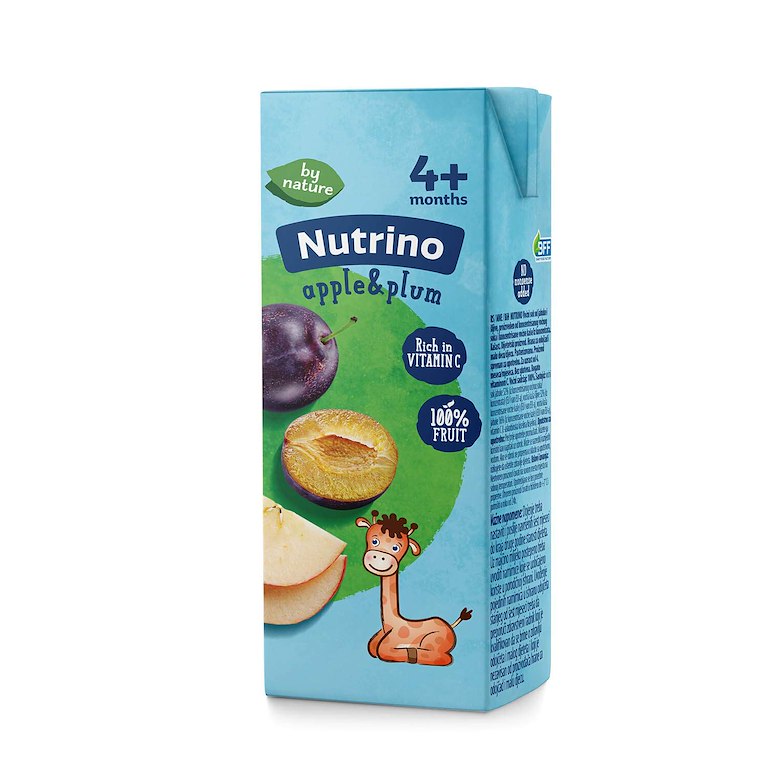 Nutrino sok jabuka i šljiva 200ml nutrino