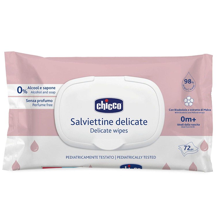 Chicco vl maramice delicate sa poklopcem 72/1 chicco