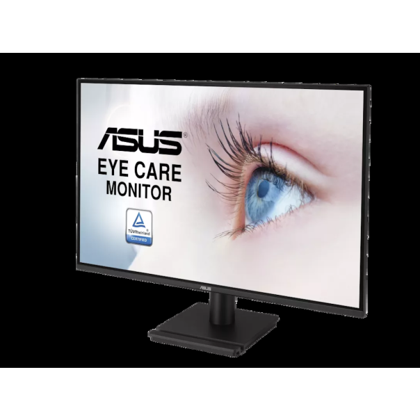 ASUS Monitor VA27AQ 27"/IPS/2560x1440/75Hz/1ms MPRT/VGA,HDMI,DP/Adaptive sync/zvucnici/VESA/crna