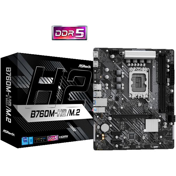 AS ROCK MB s1700 ASRock B760M-H2/M.2 DDR5