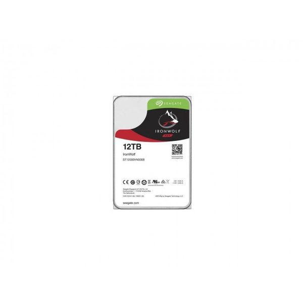 SEAGATE HDD 12TB IronWolf ST12000VN0008 7200RPM 256MB NAS
