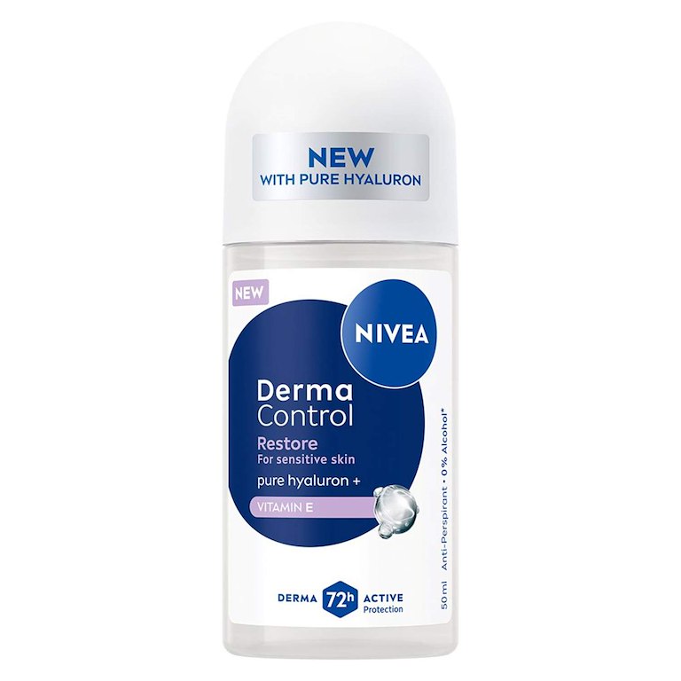 Deo roll-on derma control restore 50ml nivea