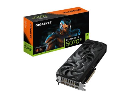 GIGABYTE NVidia GeForce RTX 5070 Ti WINDFORCE 16GB 256bit GV-N507TWF3OC-16GD