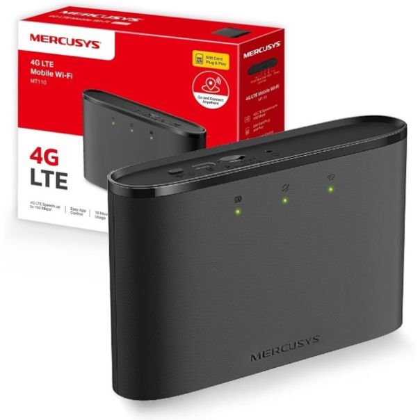 MERCUSYS 4G ruter MT110 150Mbps/SIM slot/2200mAh