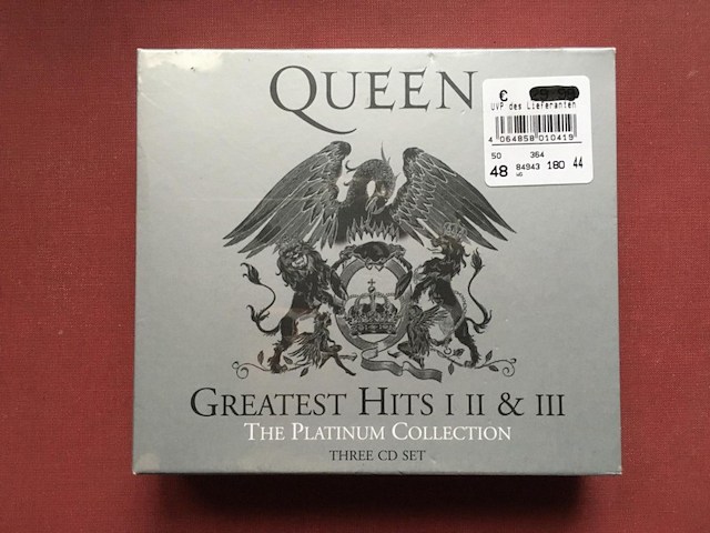 Queen - GREATEST HiTS I II &;;; III  The 3CD BoX SeT 2011