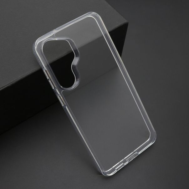 Futrola COLOR FRAME za Samsung S731B Galaxy S25 FE, srebrna (providna)