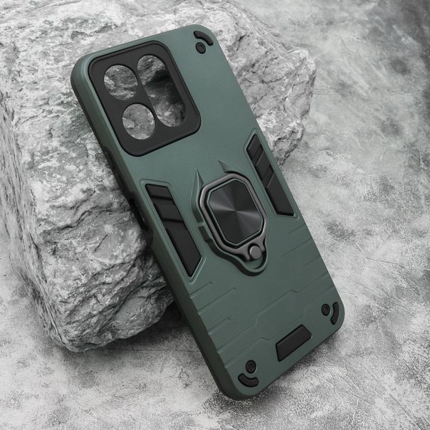 Maska Square ring za Honor X7c/Honor 200 Smart, zelena