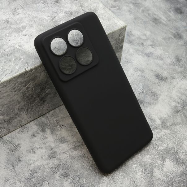 Maska GENTLE COLOR za Xiaomi 14T pro, crna