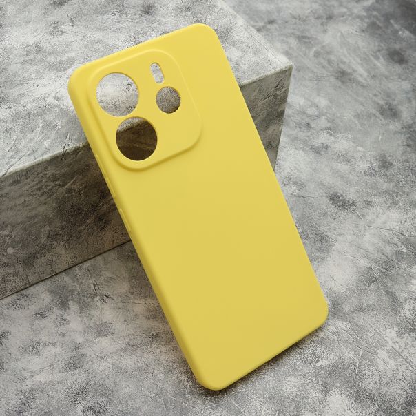Maska GENTLE COLOR za Xiaomi Redmi Note 14 4G, žuta