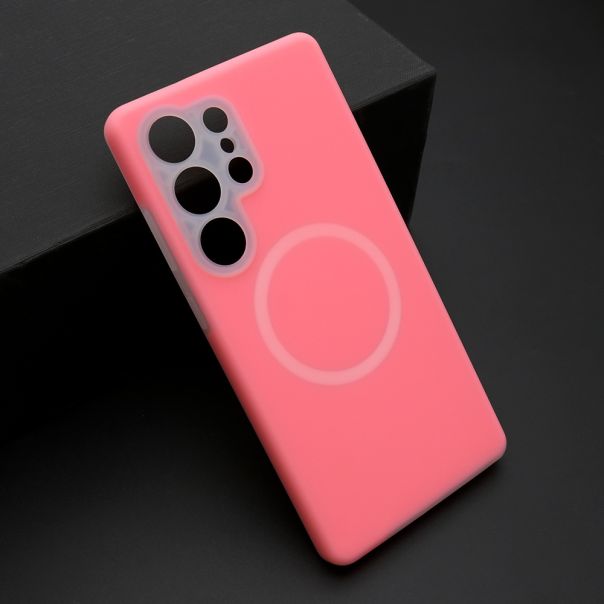 Maska PASTEL COLOR MagSafe za Samsung S938B Galaxy S25 Ultra 5G, pink