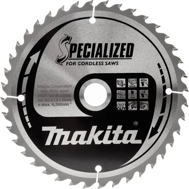 Makita TCT Specialized list za testeru 165mm (B-32960)