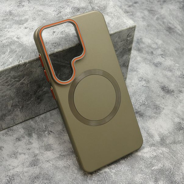 Maska PRO CASES MagSafe za Samsung S931B Galaxy S25 5G, zlatna