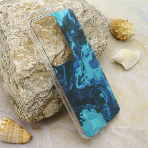 Maska SUMMER VIBES za Honor X7b, plava
