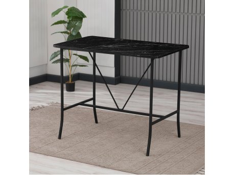 HANAH HOME Barski sto Retro Black