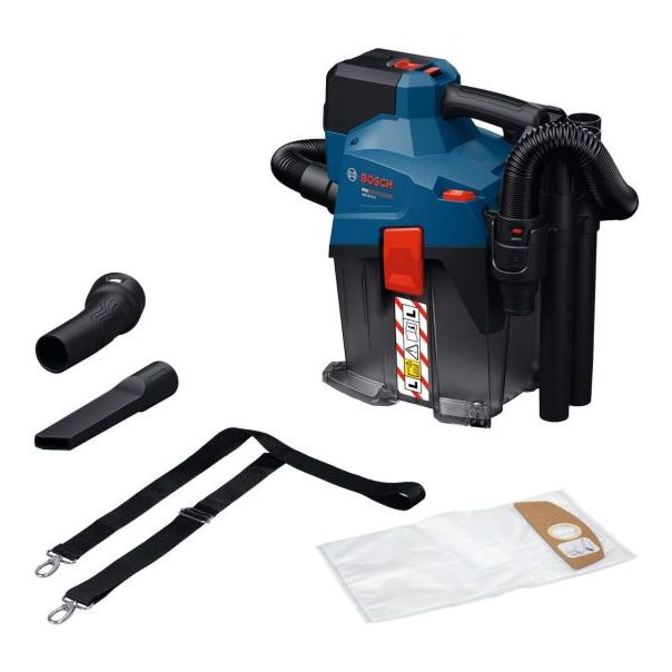 BOSCH Aku usisivač GAS 18V-6LS + set pribora; bez baterije i punjača 06019K2100