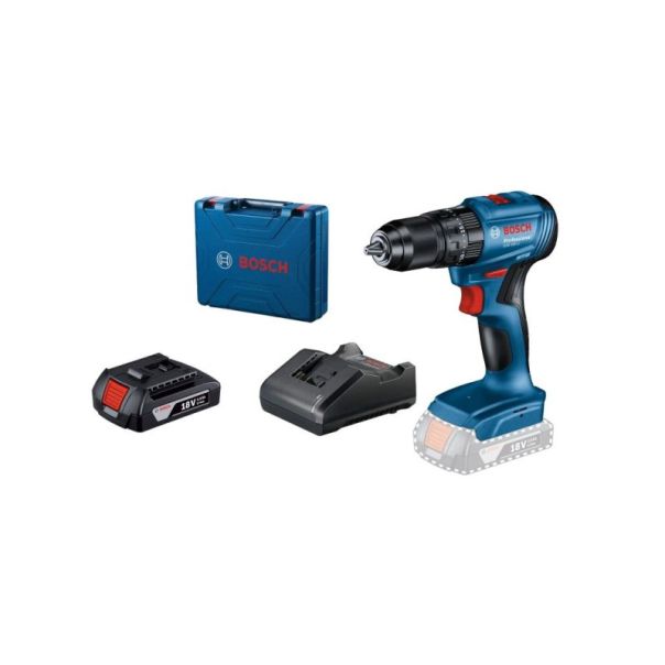 BOSCH Aku vibraciona bušilica - odvrtač GSB 185-Li; 18V 1x2,0 Ah u koferu 06019K3101