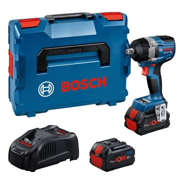 BOSCH Aku udarni odvrtač GDS 18V-750 C; 2x8,0Ah ProCore + punjač + L-BOXX 136 06019L9002