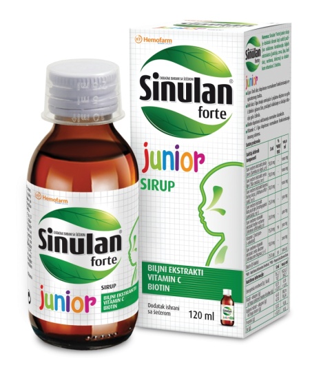 Sinulan forte Junior sirup 120ml