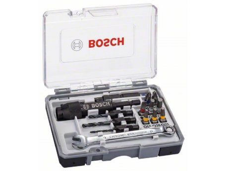 BOSCH BOSCH 20-delni set bitova odvrtača DrillAndDrive 2607002786, PH2; PH2; PZ2; SL5; H4; H5; T15; T20; T25