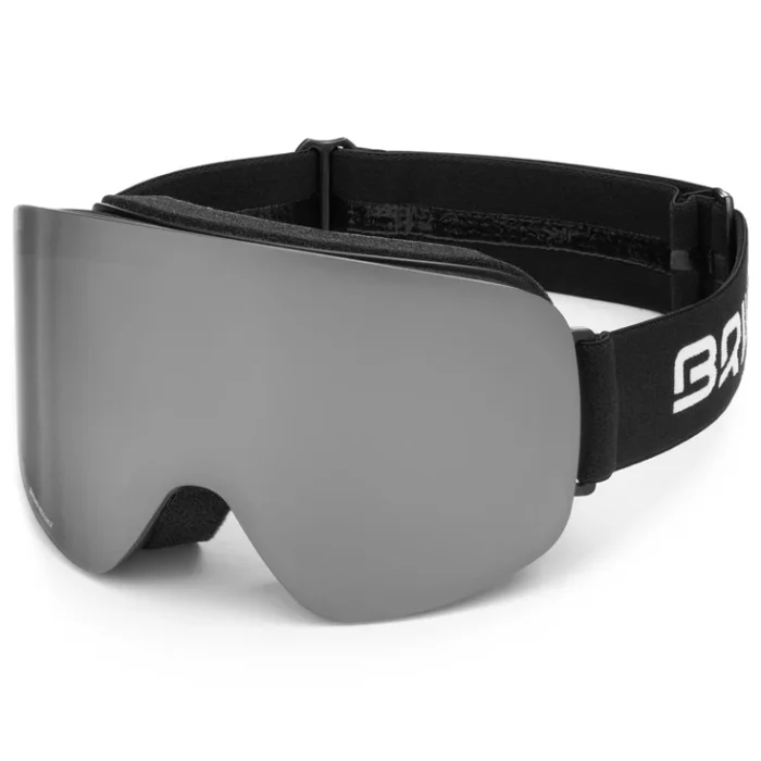 Ski naočare Briko Hollis Matt Black Silver Mirror