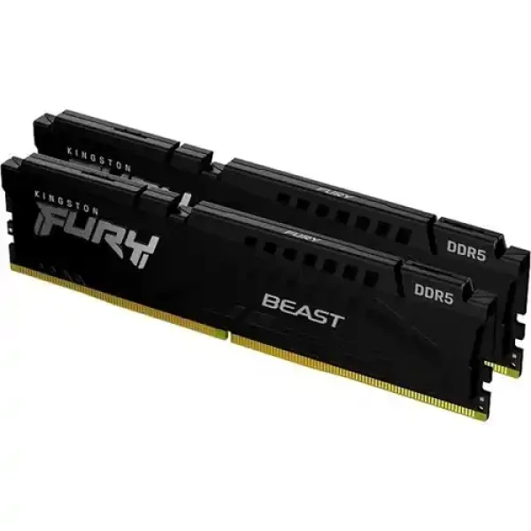 Memorija DDR5 32GB (2x16) 6000MHz Kingston Fury Beast KF560C30BBK2-32