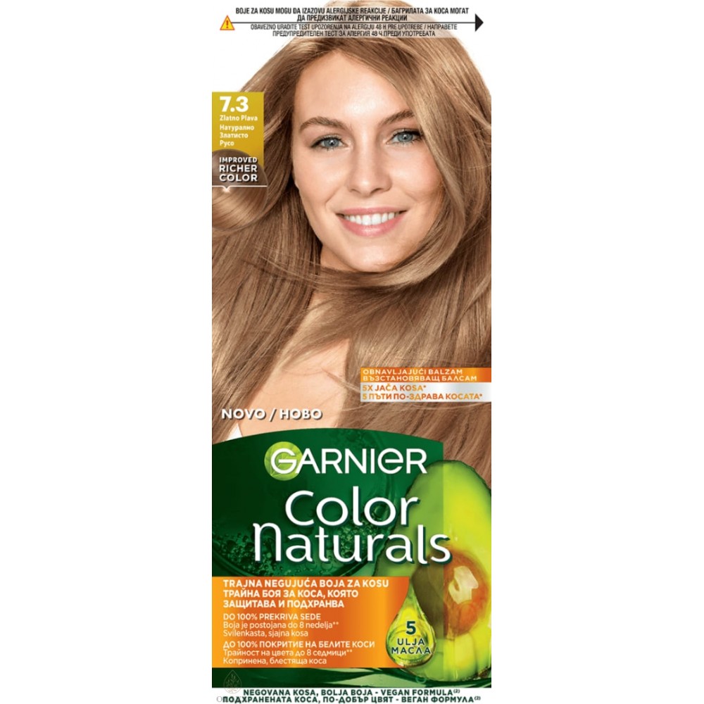 GARNIER COLOR NATURALS BOJA ZA KOSU 7.3