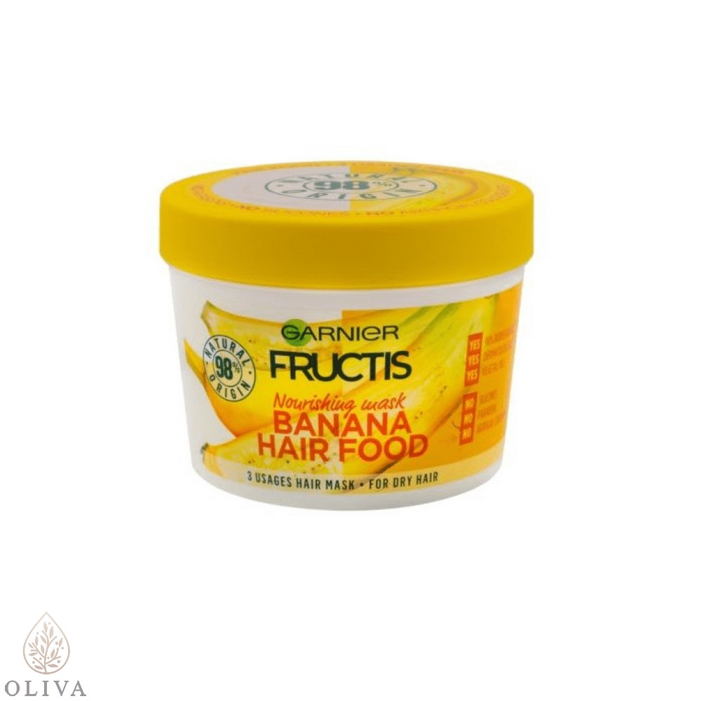 GARNIER FRUCTIS HAIR FOOD BANANA MASKA 390 ML