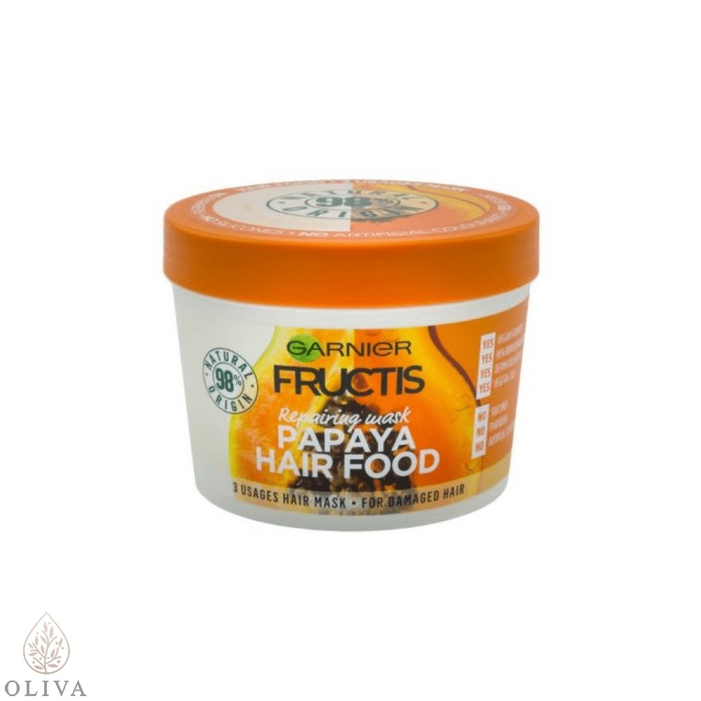 GARNIER FRUCTIS HAIR FOOD PAPAYA MASKA 390 ML