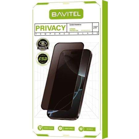 iPhone 16 Pro Privacy Bavitel zaštitno staklo- 9H Strong Hardness Anti-Scratch ( 95731 )