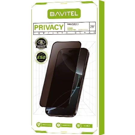 iPhone 17 Pro Max Privacy Bavitel zaštitno staklo- 9H Strong Hardness Anti-Scratch ( 95729 )