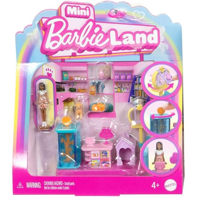 Barbie Barbieland mini pet salon set 1043431