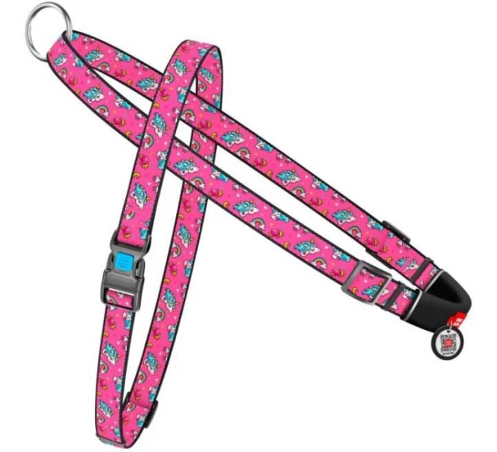 CLR WD POJAS ZA PSE SA QR PASOŠEM, JEDNOROG 55-80 CM A2202347