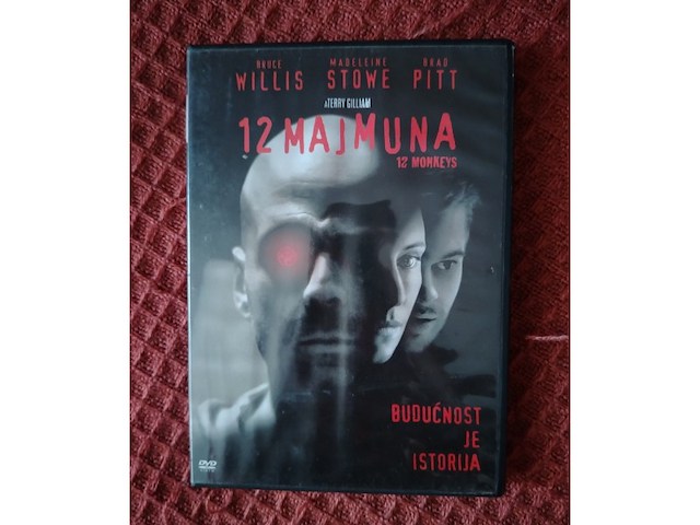 12 majmuna-Bred Pit, Brus Vilis-dvd