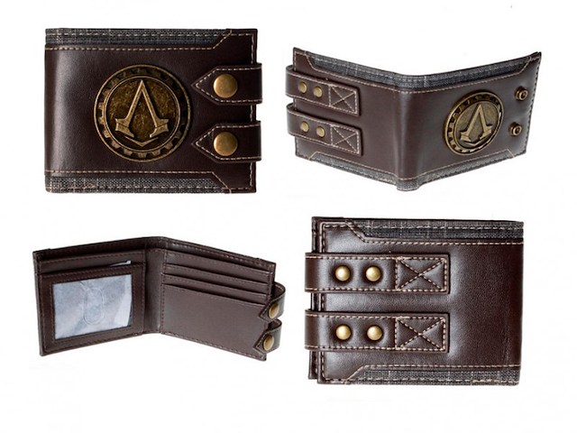 Novcanik Assassins Creed Wallet Model 1 (Logo Medaljon)